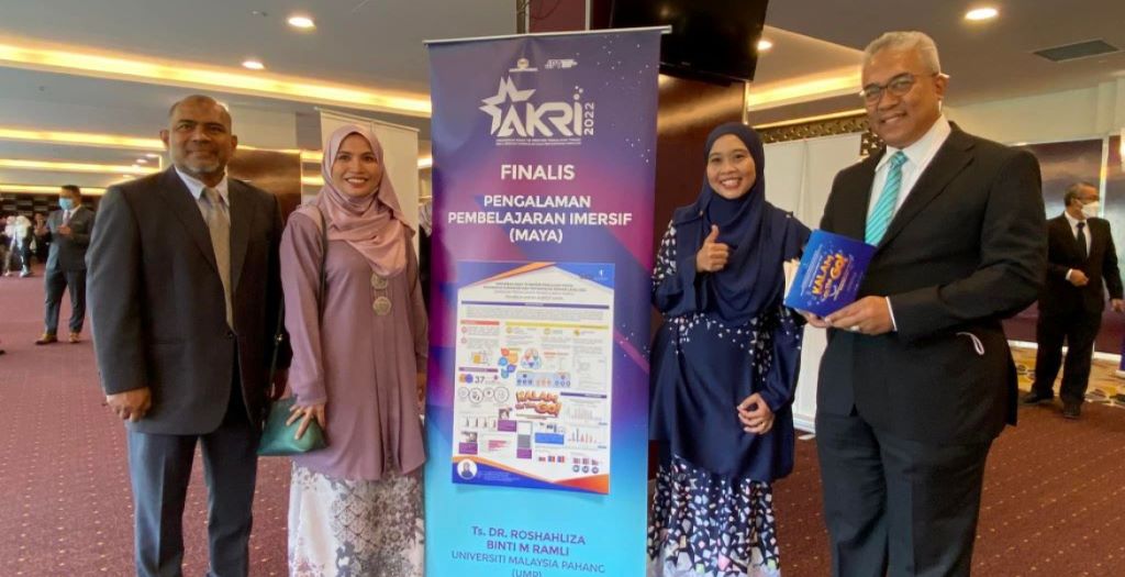 Kalam-On-The-Go Virtual Immersive Learning Experience finalist AKRI 2022 | UMPSA News